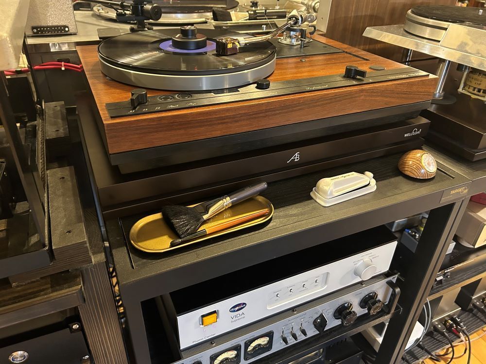 110.3kg TD520＋3012R＋SPUwoodAのタンテシート、フォノイコを変更しました: 晴耕雨聴